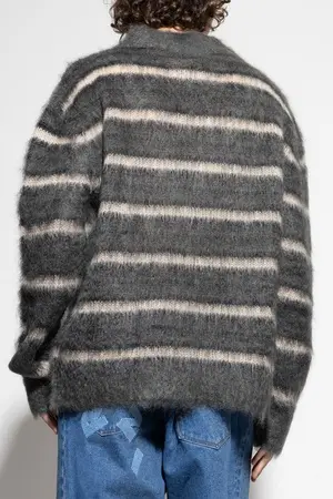 Marni Mohair Striped Sweater