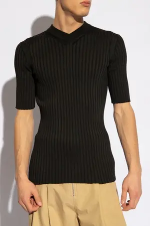 JIL SANDER Ribbed T-shirt