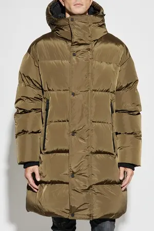 Dsquared2 Long Down Jacket - Green
