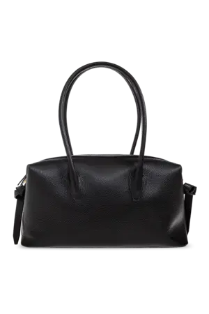 Yuzefi Brioche Duffle Shoulder Bag - Black