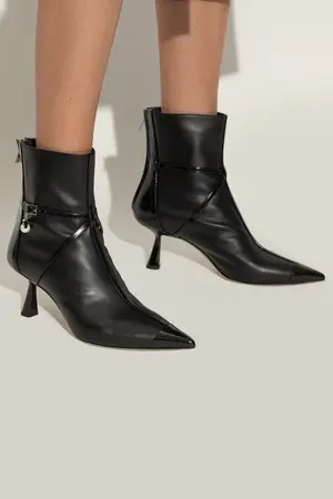 JIMMY CHOO Aren Heeled Ankle Boots