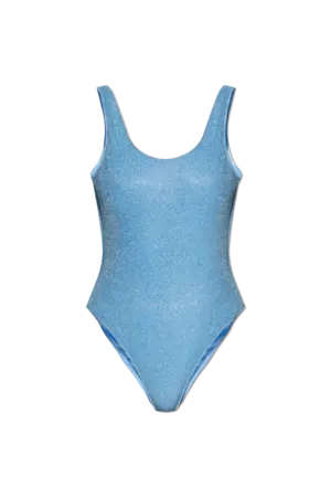 Oseree Shimmering One-piece Swimsuit - Blue