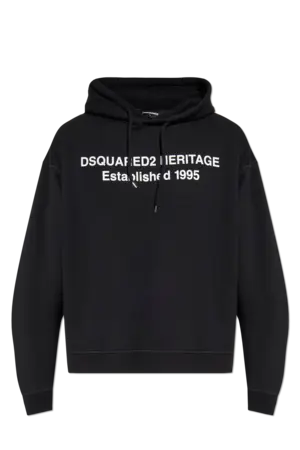 Dsquared2 Sweatshirt With Print - Black