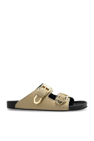 IRO PARIS Billie Slides - Beige