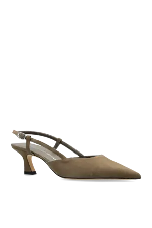 STUART WEITZMAN Vinnie Leather Pumps