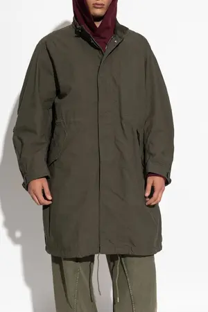 Givenchy Logo Parka - Green