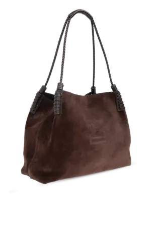 Etro Suede Shoulder Bag - Brown