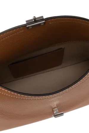 TOTEME Leather Shoulder Bag - Brown