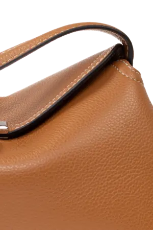 TOTEME Leather Shoulder Bag - Brown