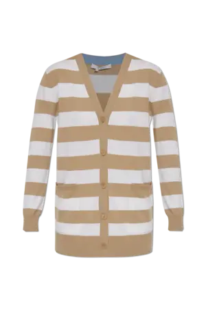 Max Mara Fiemme Wool Cardigan - Beige