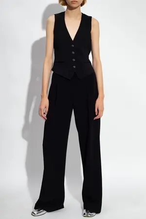 Michael Kors Pleat-front Wide Leg Trousers