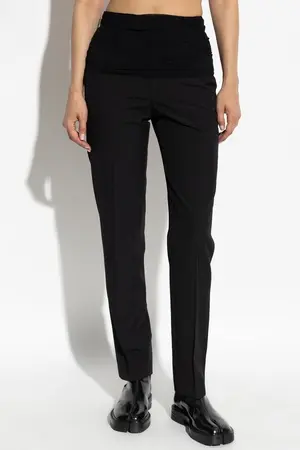 MAISON MARGIELA Creased Trousers