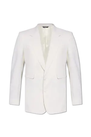 Dolce & Gabbana Wool Blazer - Cream