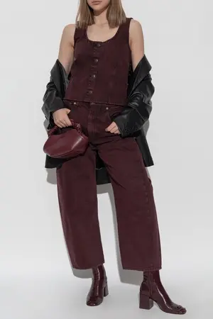 Rag & Bone High-waisted Straight Leg Jeans