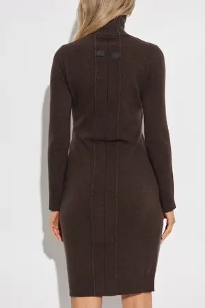 MAISON MARGIELA Wool Turtleneck Dress