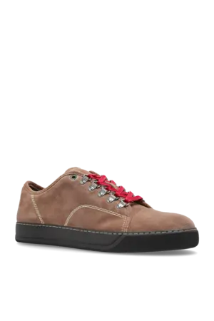 LANVIN Debbi Suede Sneakers - Brown
