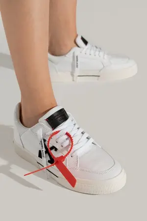 Women's Off-White Low Vulcanized Sneakers 