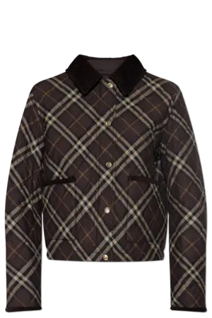 Burberry Quilted Check Jacket