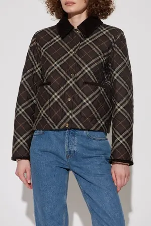 Burberry Quilted Check Jacket