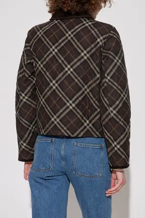 Burberry Quilted Check Jacket
