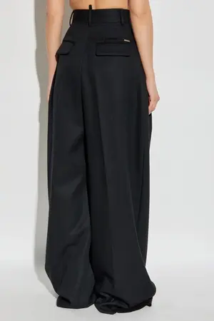 Dsquared2 Wool Palazzo Trousers