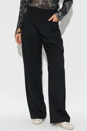 R13 Wool Pleated Trousers