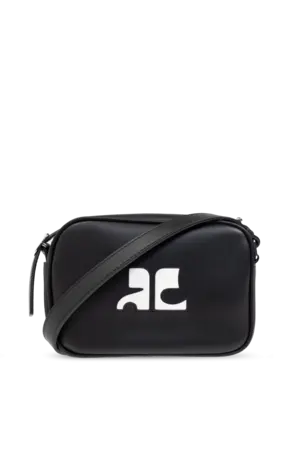 COURREGES Re-edition Shoulder Bag - Black