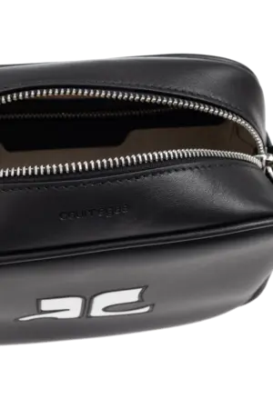 COURREGES Re-edition Shoulder Bag - Black