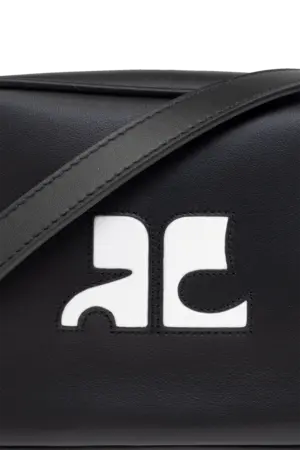 COURREGES Re-edition Shoulder Bag - Black