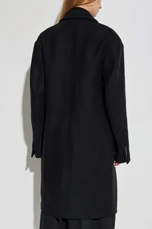 Dsquared2 Wool Overcoat - Black