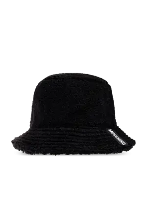 Moschino Hat With Logo - Black