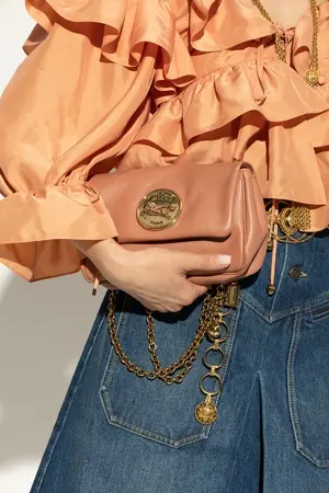 Chloé Heritage Small Shoulder Bag - Pink