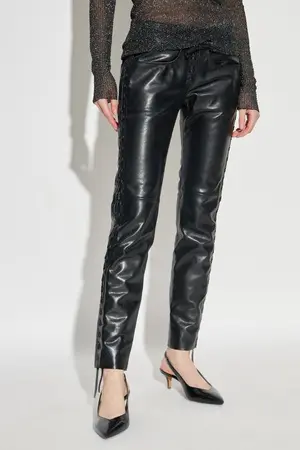 Isabel Marant Cyerra Leather Trousers