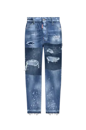 Dsquared2 Big Brother" Patchwork Jeans