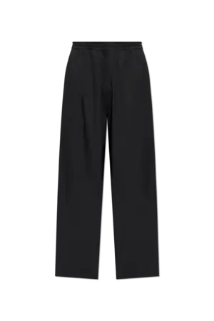 Balenciaga Wide-leg Wool Trousers