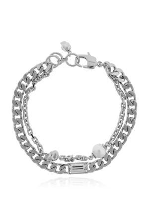 Alexander McQueen Pearl Bracelet - Silver