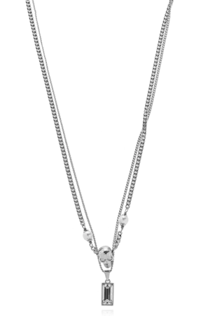 Alexander McQueen Necklace With Shimmering Crystals