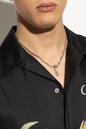 Alexander McQueen Necklace With Shimmering Crystals