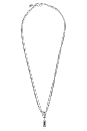 Alexander McQueen Necklace With Shimmering Crystals
