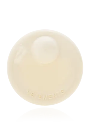 Vetements Logo Brooch - Beige