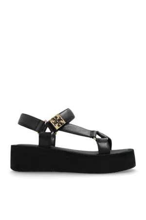 Tory Burch Platform Sandals - Black