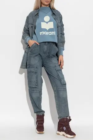 MARANT ETOILE Nayla Cargo Jeans