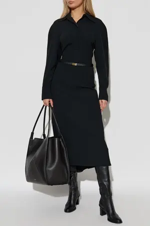Victoria Beckham Collared Midi Dress