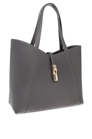 Furla Goccia Large Shopper Bag - Grey