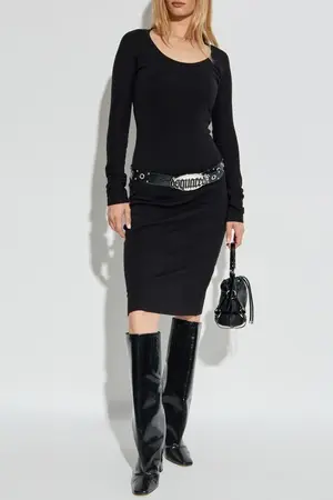 Dsquared2 Long-sleeve Midi Dress