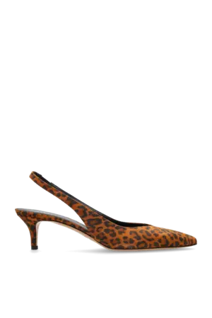 Isabel Marant Padim Leopard Print Heeled Shoes