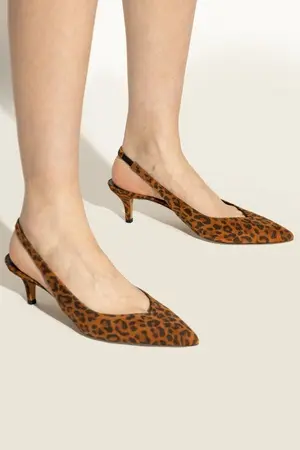 Isabel Marant Padim Leopard Print Heeled Shoes