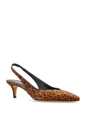 Isabel Marant Padim Leopard Print Heeled Shoes