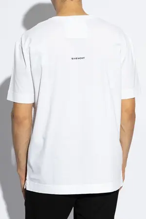 Givenchy T-shirt With Embroidered Logo