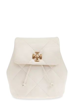 Tory Burch Kira Diamond Small Backpack - White